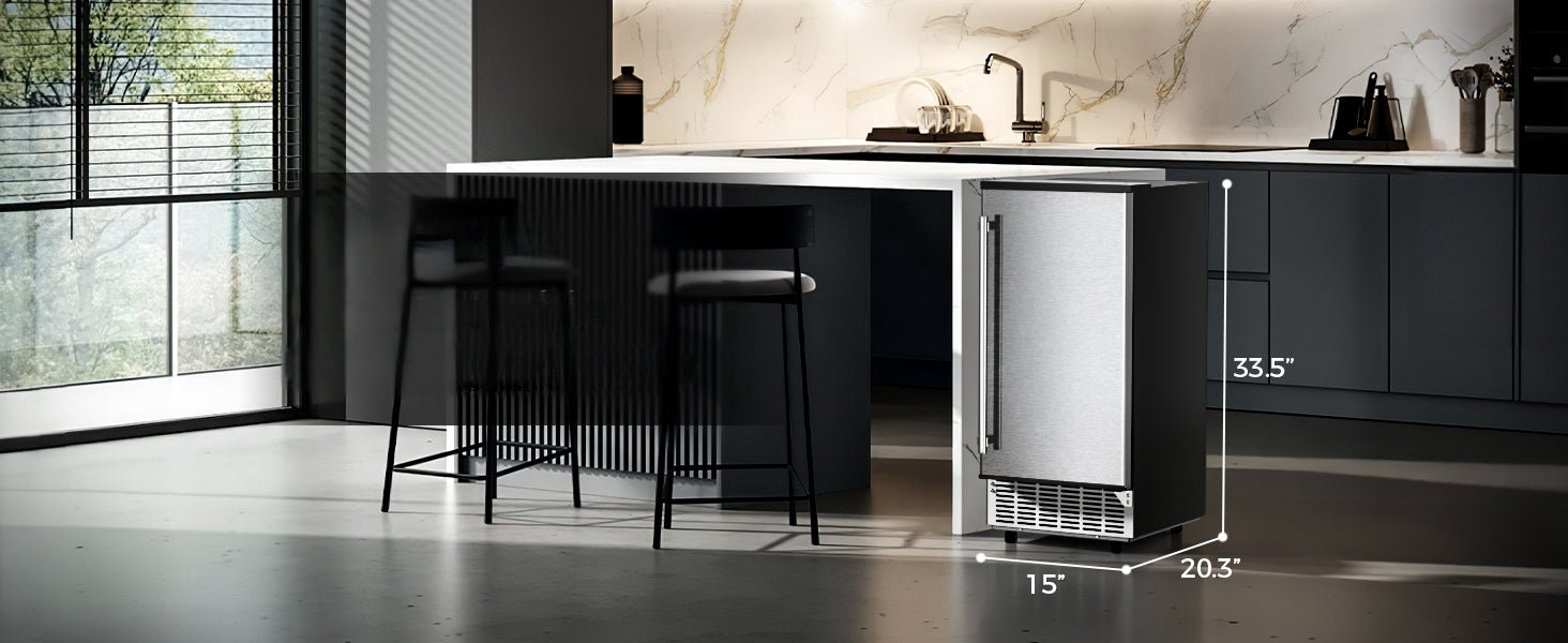 Why Kismile’s Under-Counter Ice Maker Is a Game-Changer for Your Home