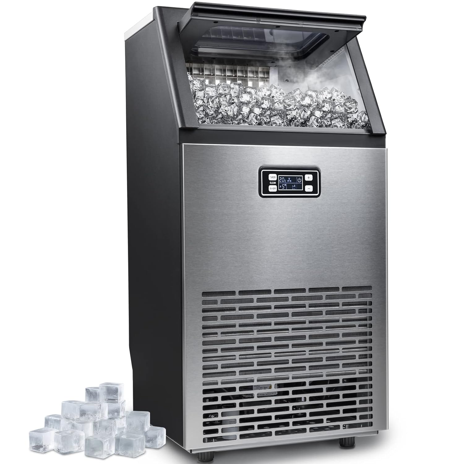 Portable Freestanding Nugget Ice Maker Machine - Kismile
