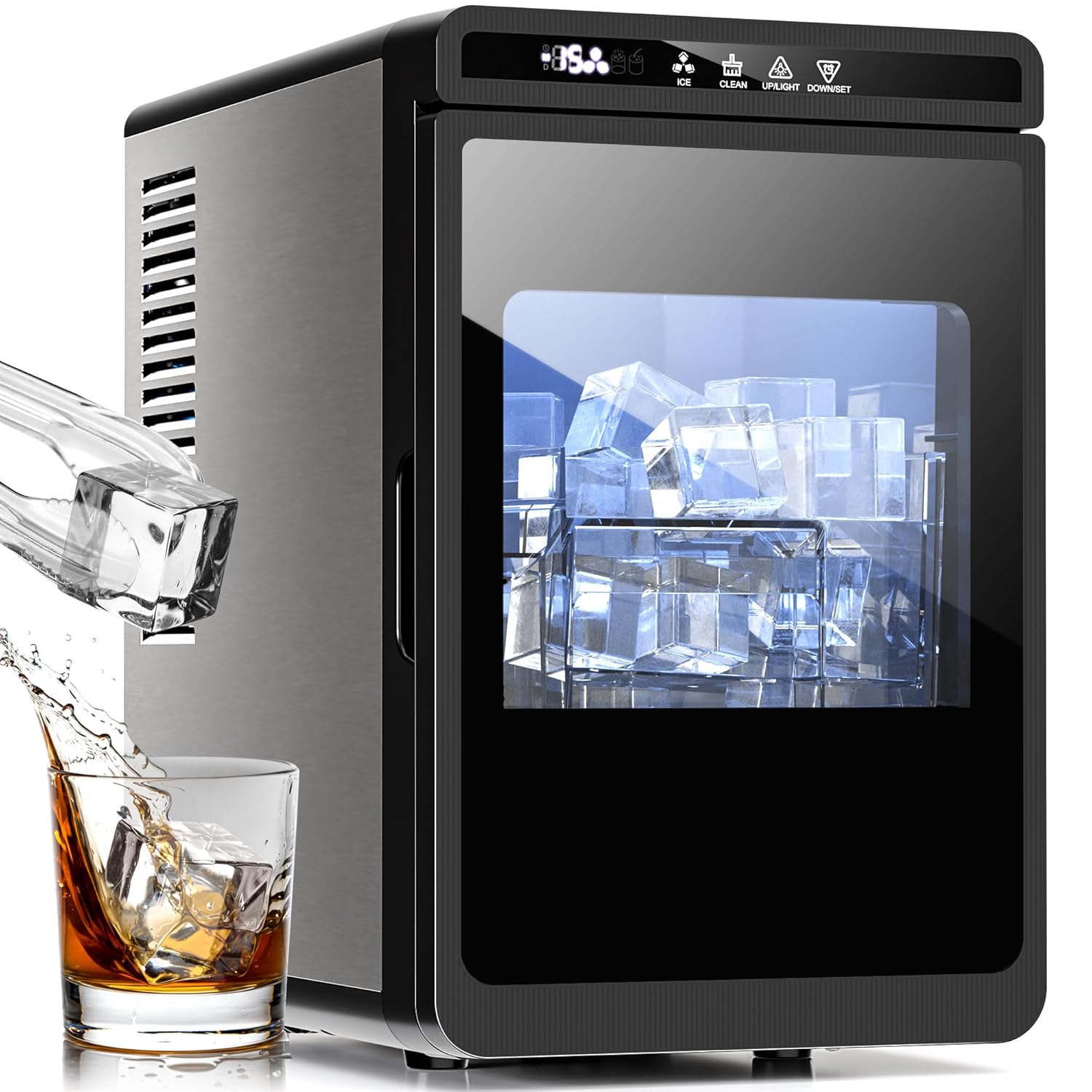 Kismile Clear Square Ice Cubes Makers 58003RIM0 - Kismile