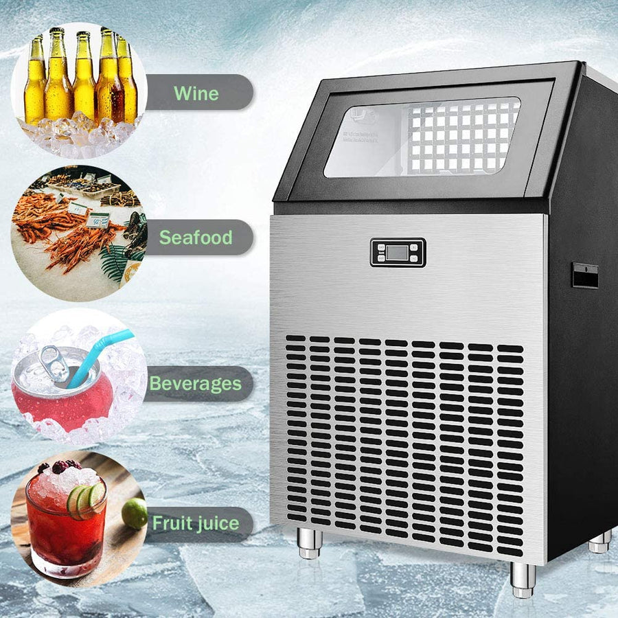Portable Freestanding Nugget Ice Maker Machine - Kismile