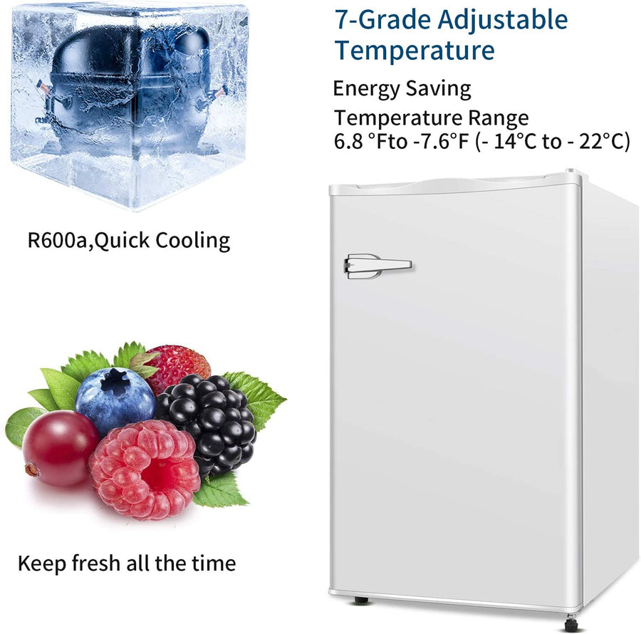 Small Upright Freezer for Home - Kismile