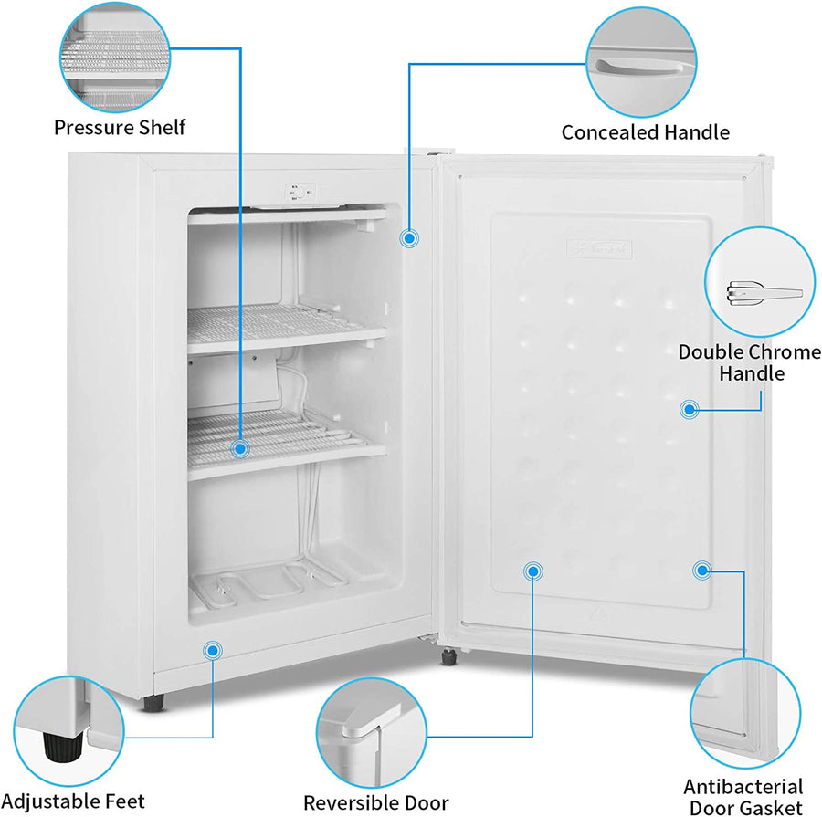 Small Upright Freezer for Home - Kismile