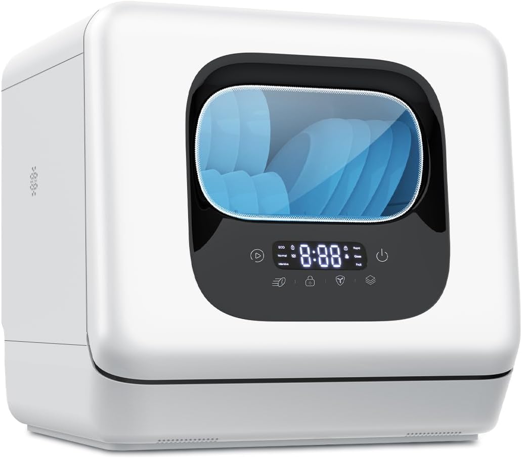 Portable Dishwasher Countertop with 6 Washing modes DW8306 - Kismile